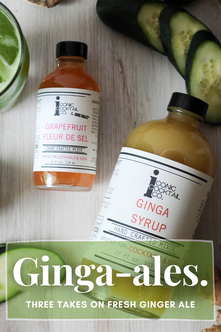 Three Recipes for Fresh Ginger Ale – Iconic Cocktail