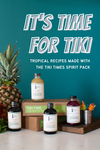 It's Tiki Time! Tropical Recipes Featuring the Tiki Pack! – Iconic Cocktail